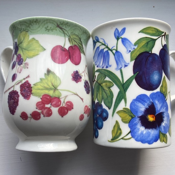 RoyKirkham | Dining | Roy Kirkham Two Fine Bone China Mugs For Your Tea ...